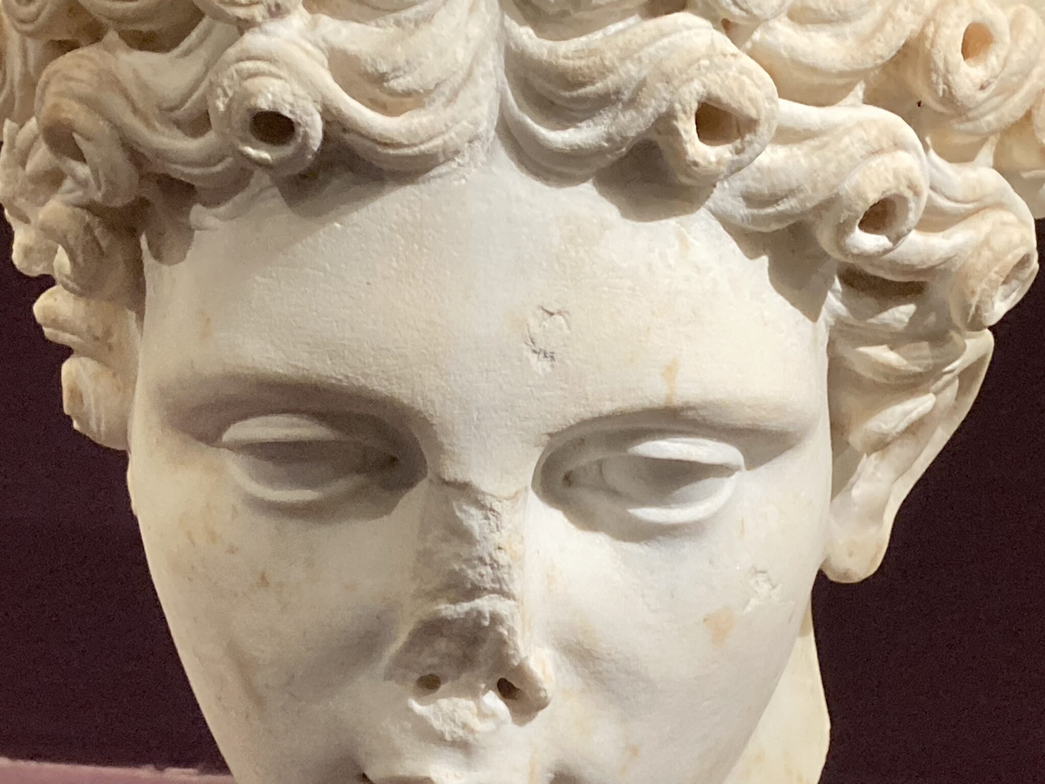 Head of Goddess Tyche from Corinth - Teacher Curator